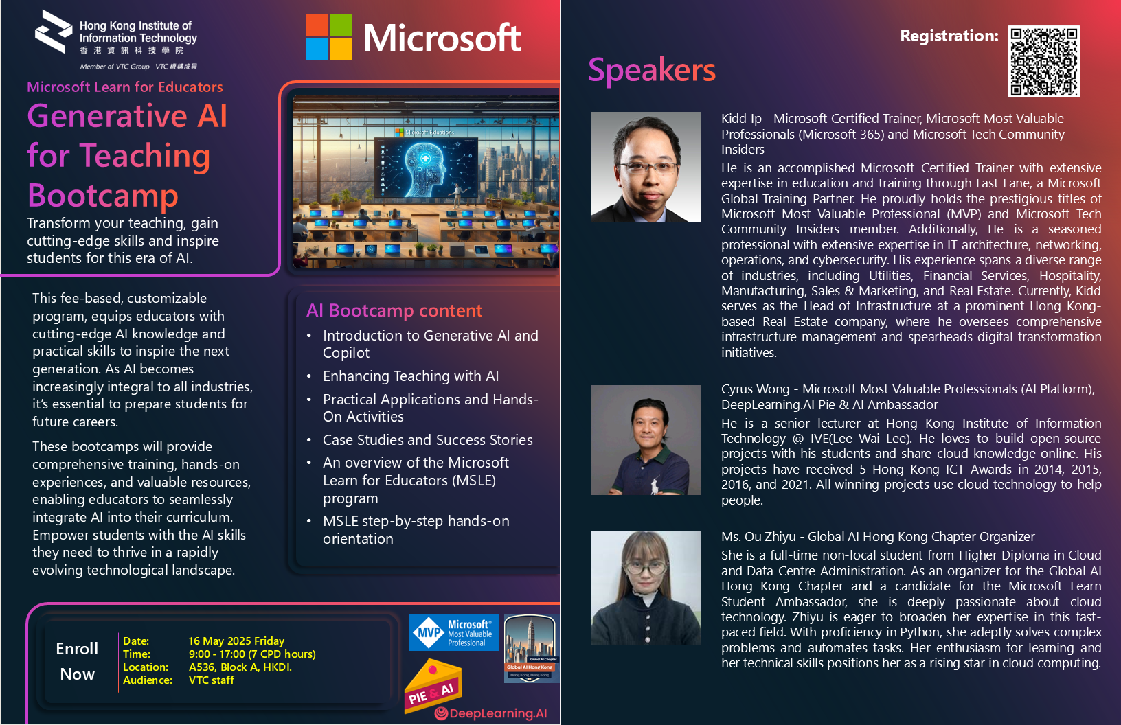 Microsoft Learn for Educators - GenAI for Teaching Bootcamp | Global AI Hong Kong - Global AI ...
